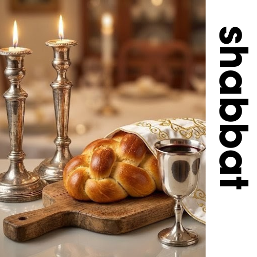 Shabbat Candlesticks, Kiddush Cups & Shabbat Items - Golds Sydney